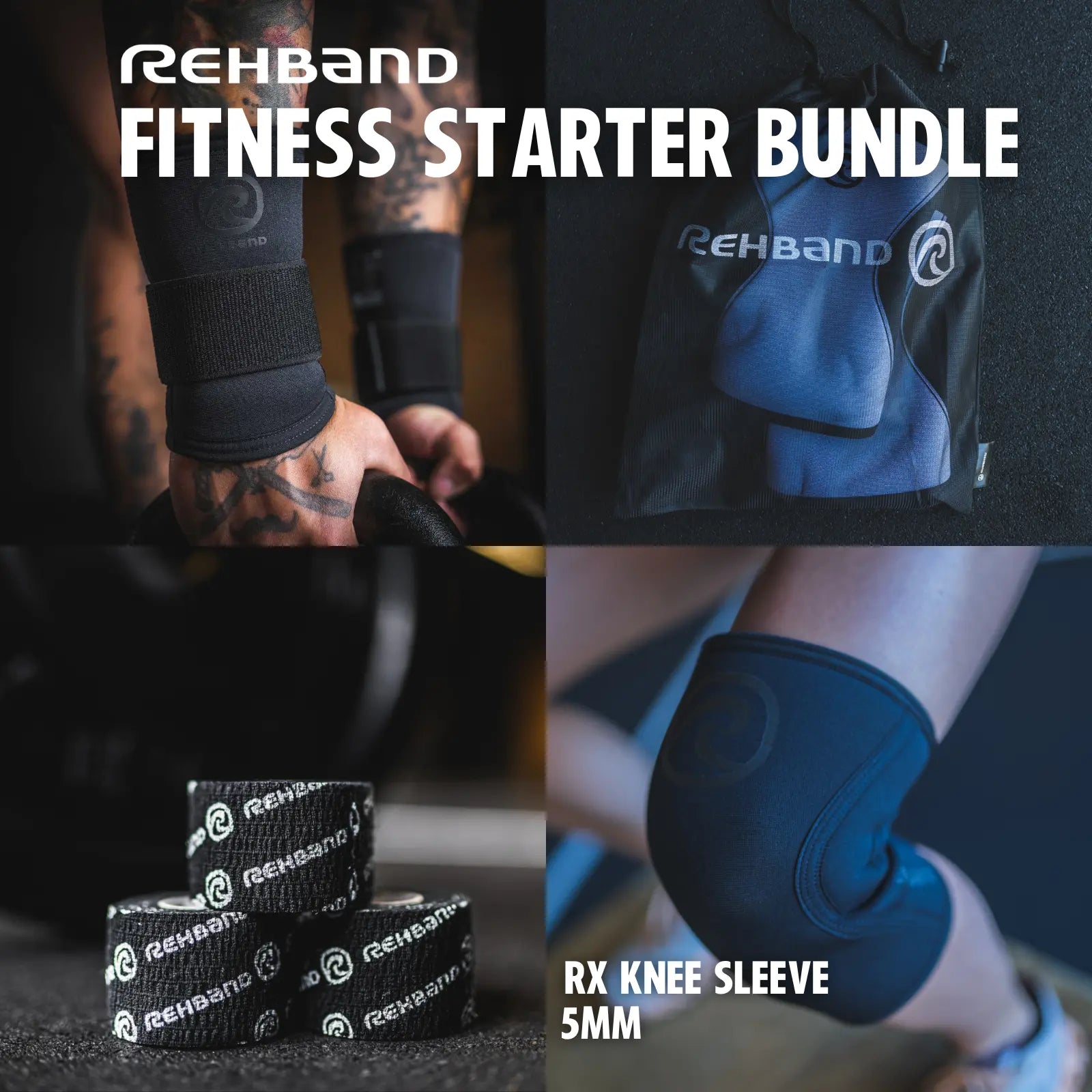 Rehband Fitness Bundle | Fitness Starter Bundle